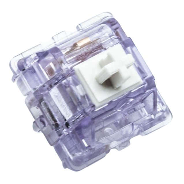 Durock Lavender Linear Switches - Zkeebs
