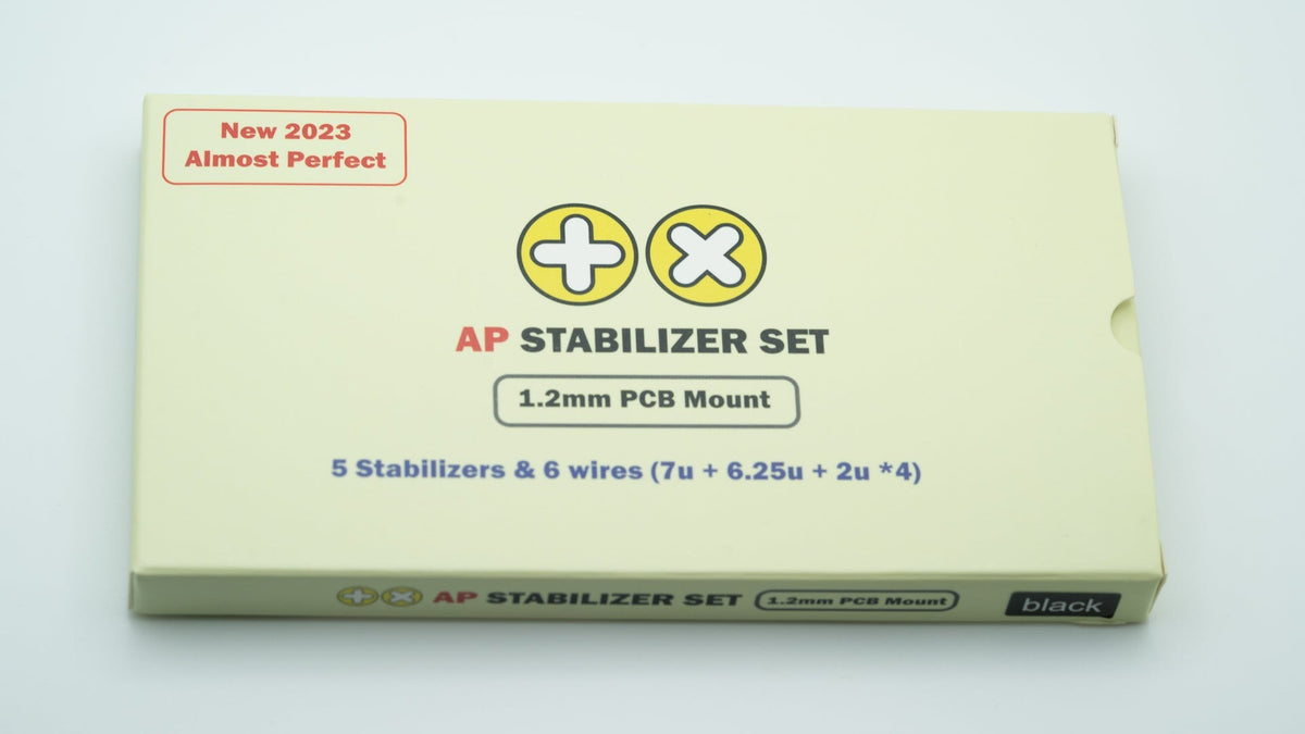 Lubed and Wire-Balanced TX "AP" Clip-In Keyboard Stabilizers (Rev.4 ...