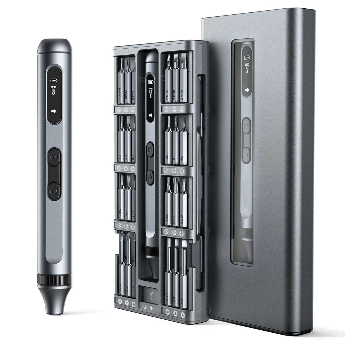 Mini Electric Screwdriver Kit - 50-in-1 Cordless Precision Screwdriver ...