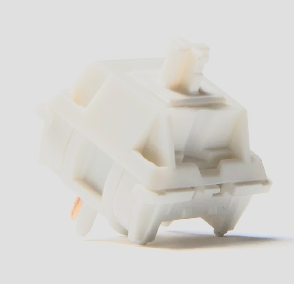 Neo White Linear Switches - Zkeebs